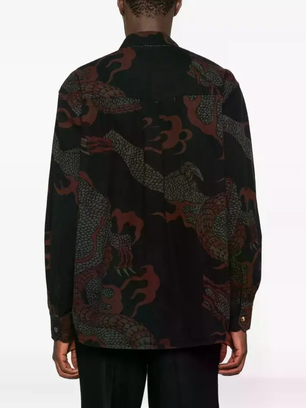 Our Legacy Dragon-print Shirt