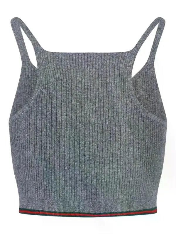 Gucci Felted Tank Top - Grey