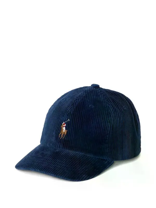 Polo Ralph Lauren Corduroy Baseball Cap - Blue