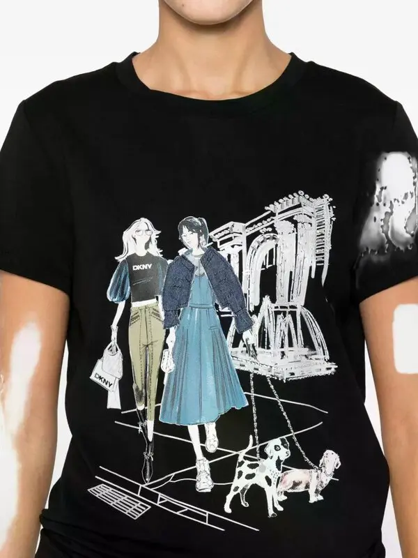 Dkny Graphic-print T-shirt