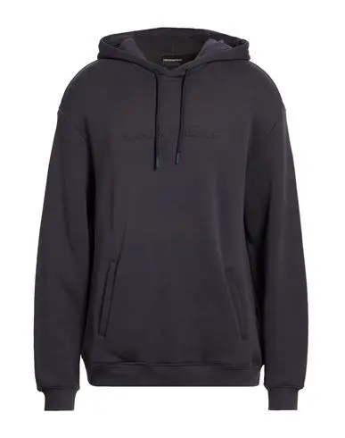 Emporio Armani Cotton French Terry Hoodie - Midnight Blue