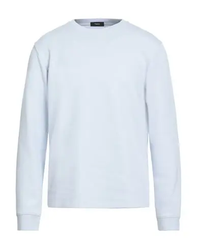 Theory Sweatshirt In Cotton, Polyester, And Elastane - Blue