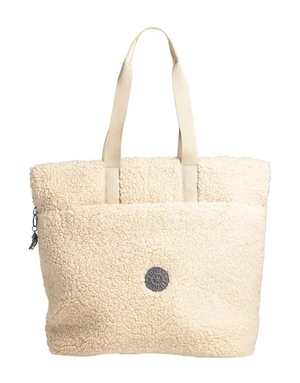 KIPLING Teddy Fleece Shopper Bag - White