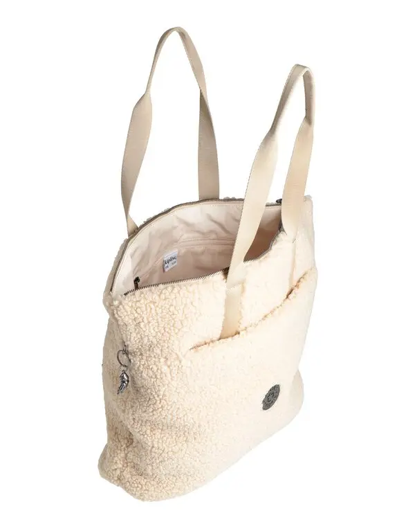 KIPLING Teddy Fleece Shopper Bag - White