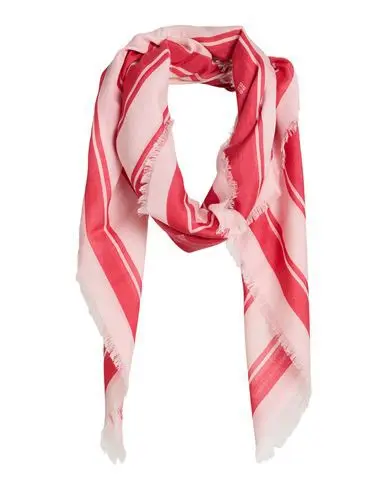 Givenchy Scarf Coral Cashmere, Silk - Red