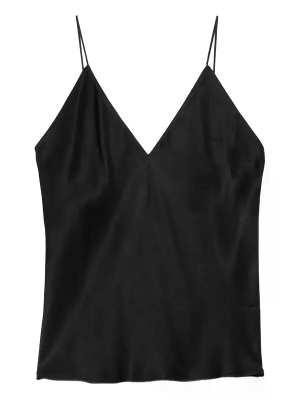 ANINE BING Ellen Sleeveless Silk Top
