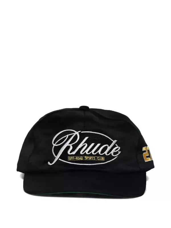 Rhude Sports Club Trucker Hat - Black