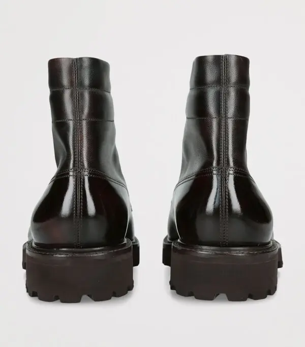 John Lobb Leather Alder Boots