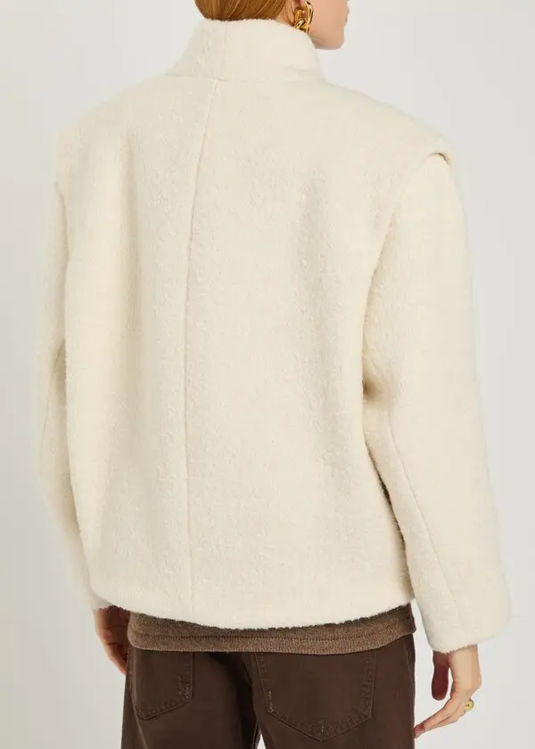 Isabel Marant Étoile Drogo Bouclé Jacket - Ecru