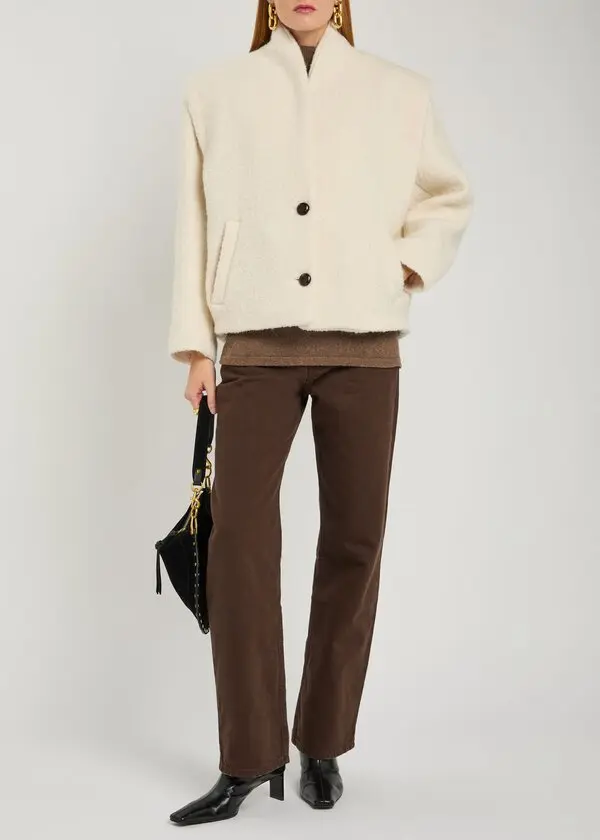 Isabel Marant Étoile Drogo Bouclé Jacket - Ecru