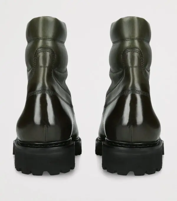John Lobb Leather Peak Boots