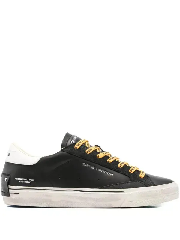 CRIME LONDON Leather Sneakers