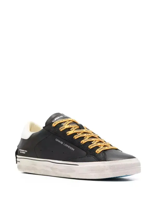 CRIME LONDON Leather Sneakers