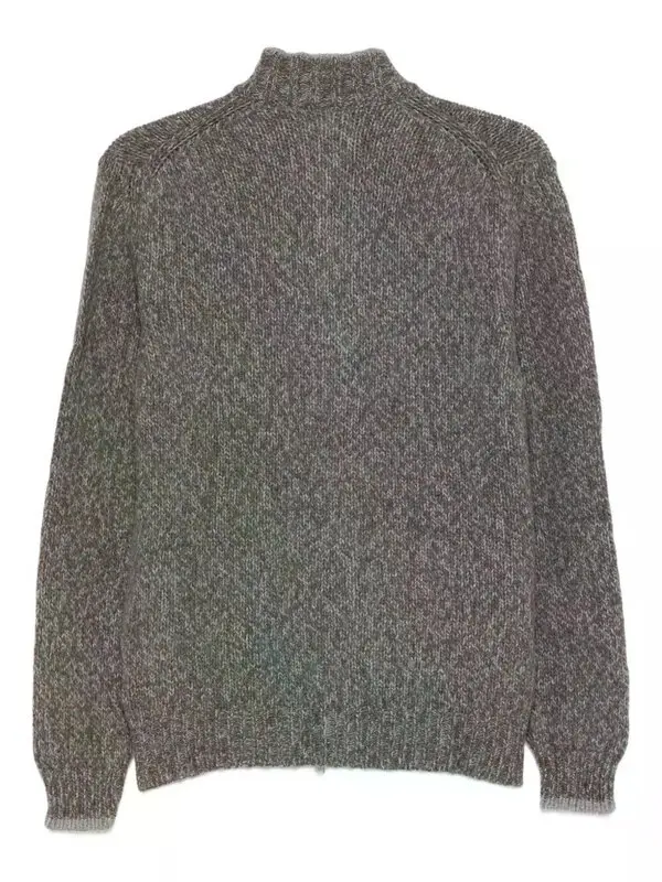 Fedeli Alpaca Wool-blend Cardigan