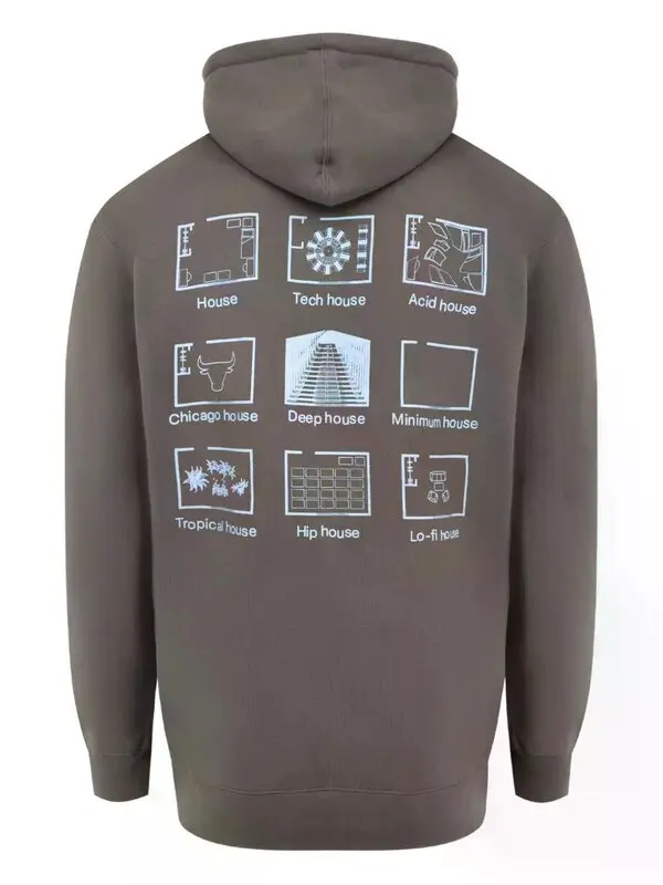 PLEASURES House Blend Hooded Sweatshirt - Grey