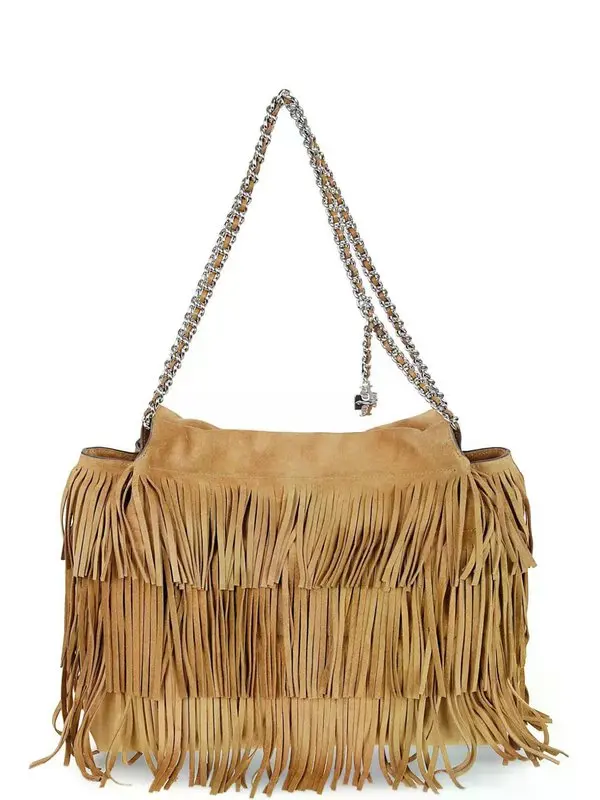 Tory Burch Fleming Fringed Tote Bag