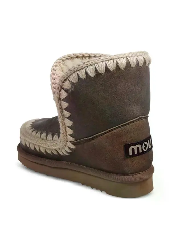 Mou Braided-trim Boots
