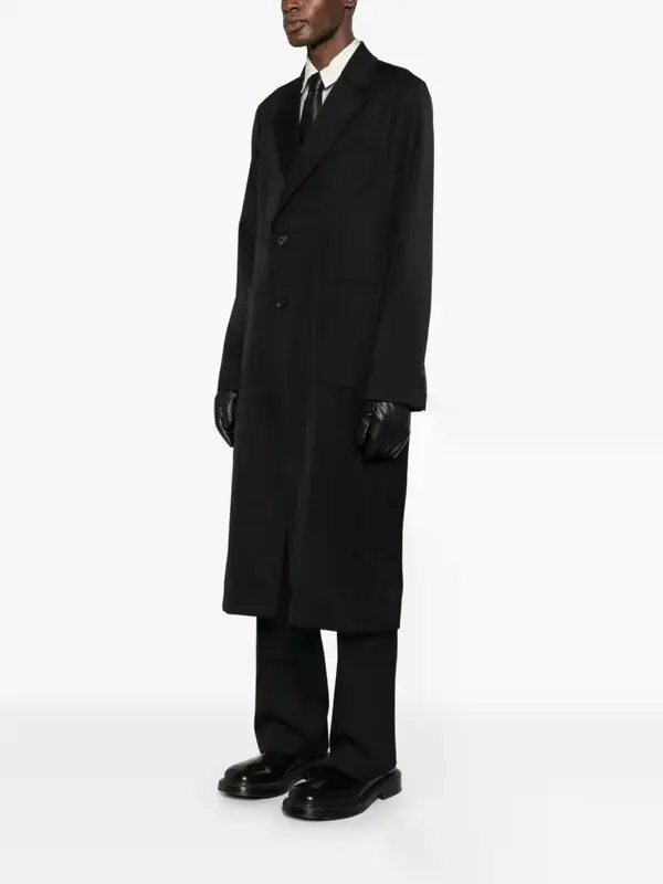 Our Legacy Robe Single-breasted Coat - Black