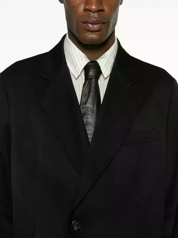 Our Legacy Robe Single-breasted Coat - Black