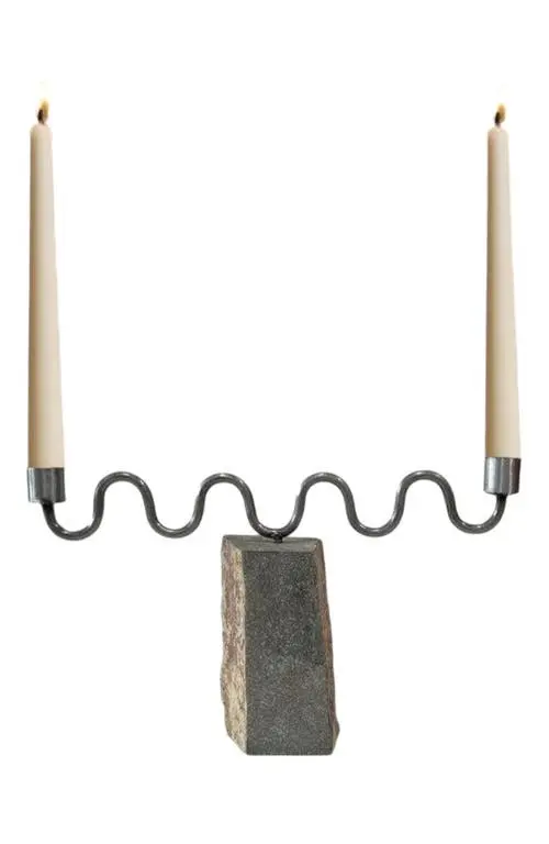 MESO GOODS Aria Candle Holder Diego Olivero Studio - Grey