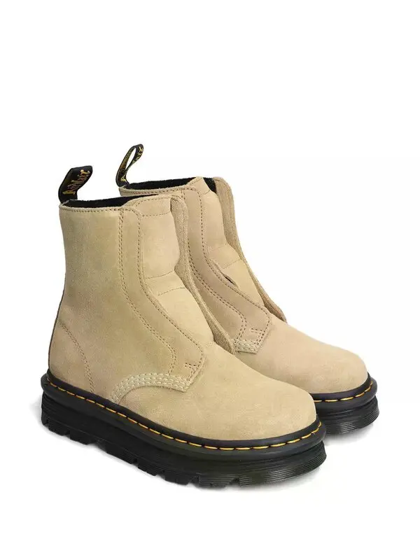 Dr. Martens Laceless Slip-on Suede Boots