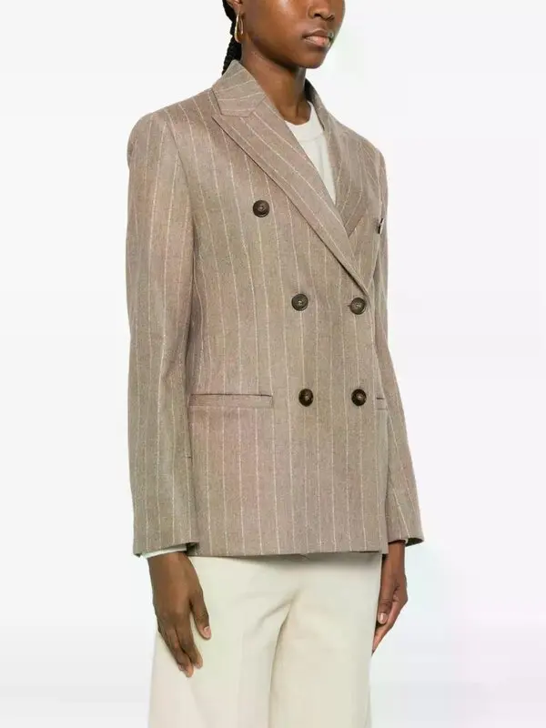 Incotex Pinstripe Double-breasted Blazer