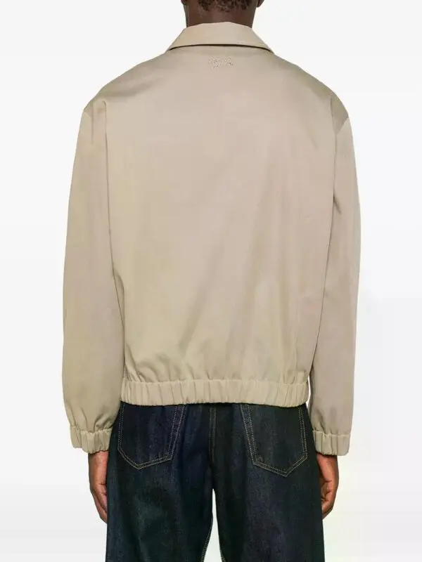 Maison Kitsuné Zip-up Bomber Jacket