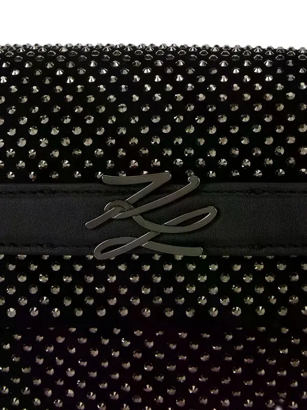 Karl Lagerfeld K/autograph Rhinestone-embellished Tote