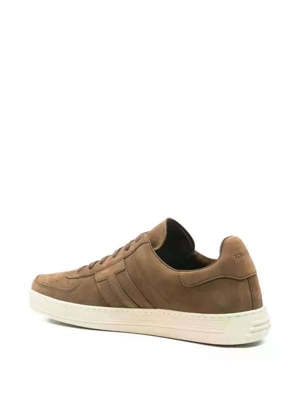 TOM FORD Panelled Sneakers - Brown