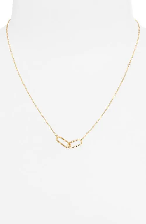 Argento Vivo Interlocking Link Necklace