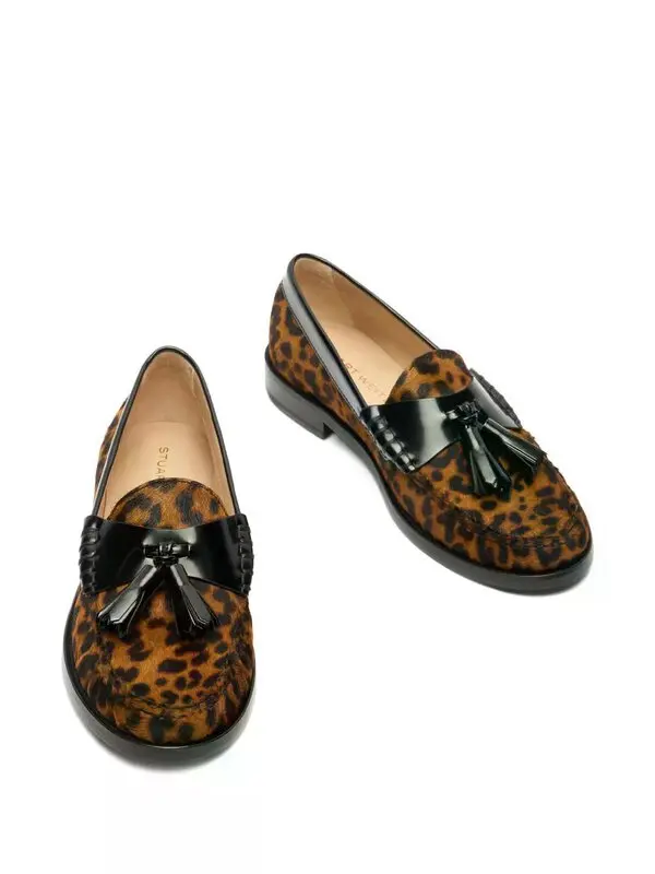 STUART WEITZMAN Lottie Loafers - Brown