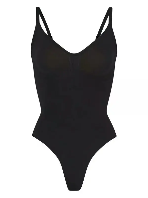 SKIMS V-neck Seamless Bodysuit