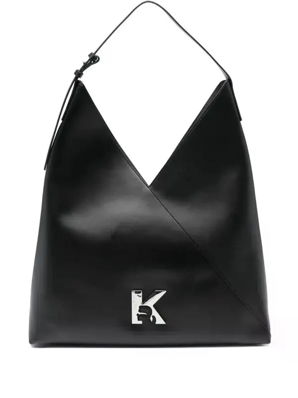 Karl Lagerfeld Logo-appliqué Shoulder Bag