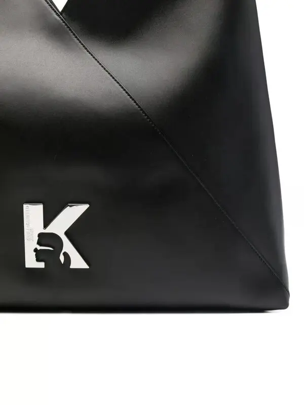 Karl Lagerfeld Logo-appliqué Shoulder Bag