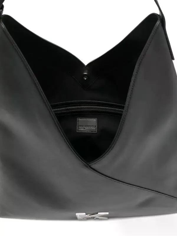 Karl Lagerfeld Logo-appliqué Shoulder Bag