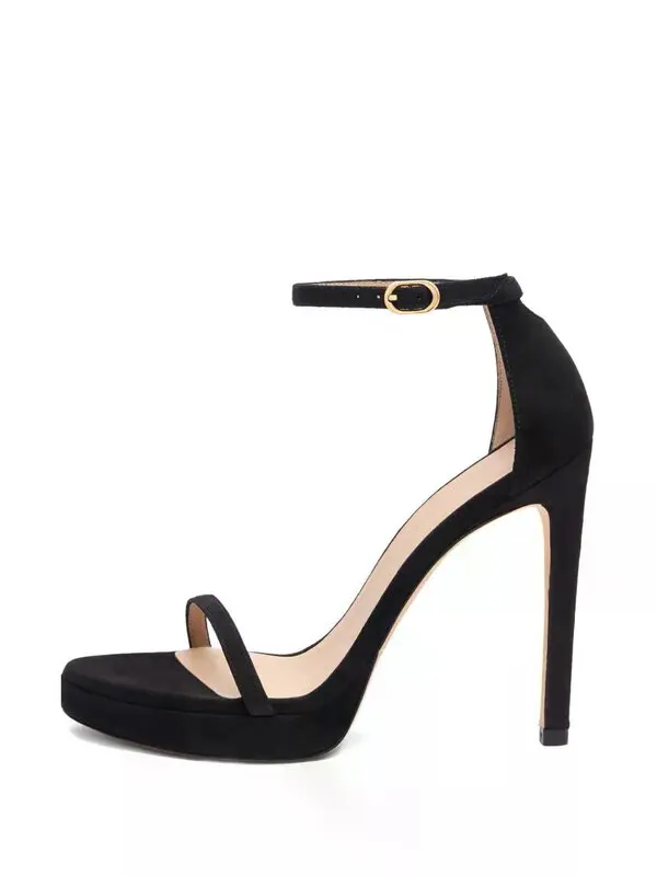 STUART WEITZMAN 120mm Nudist Disco Sandals