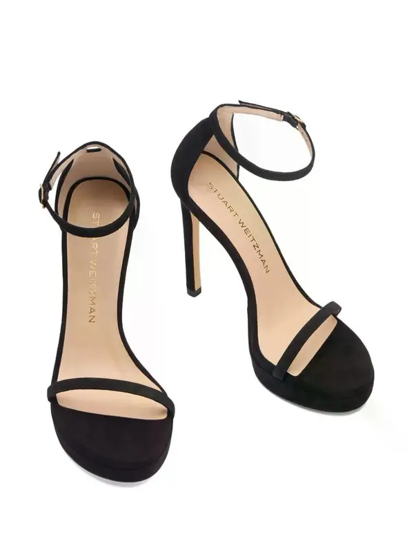 STUART WEITZMAN 120mm Nudist Disco Sandals
