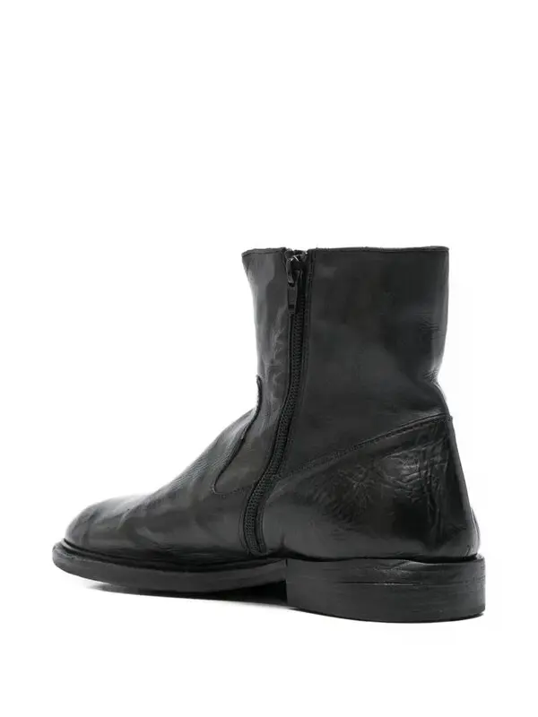 Moma Leather Ankle Boots