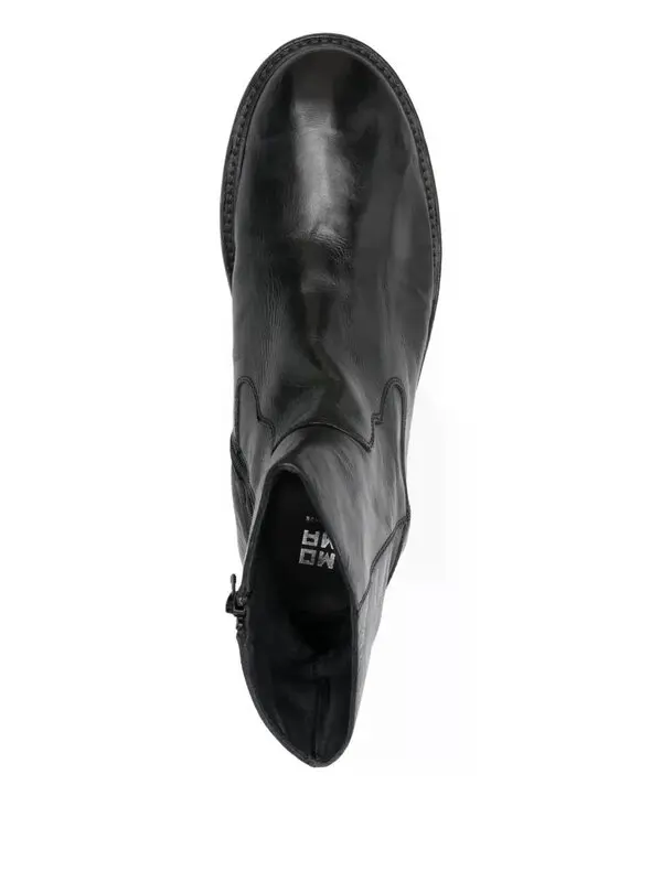 Moma Leather Ankle Boots