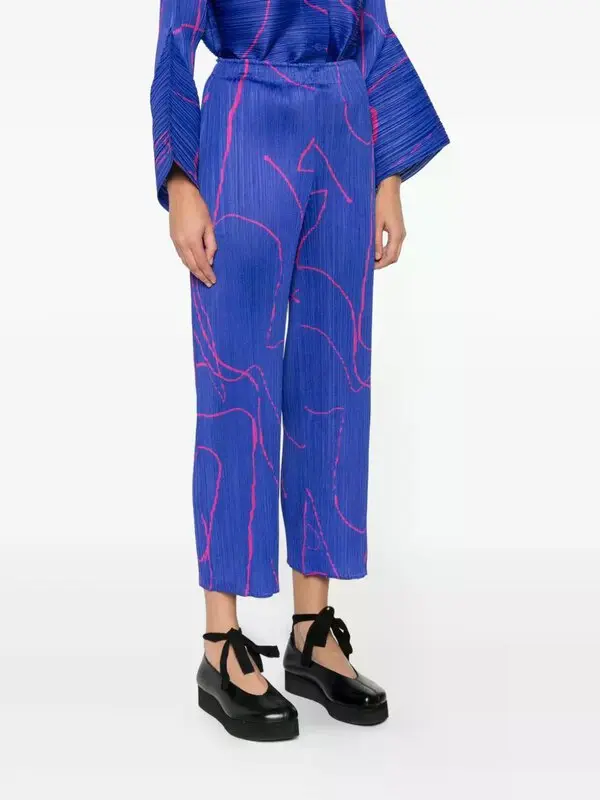 Issey Miyake Pause Pleated Trousers