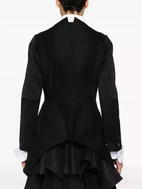 SHIRO SAKAI Textured Buttoned Jacket