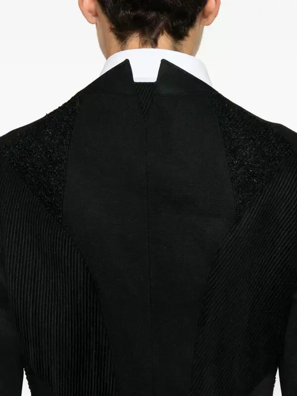 SHIRO SAKAI Textured Buttoned Jacket