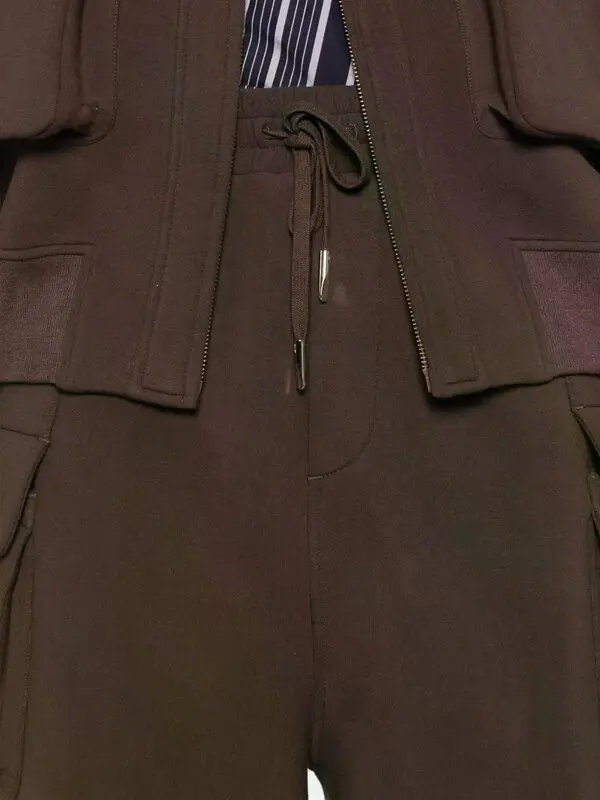 FENG CHEN WANG Cargo-pocket Drawstring Trousers