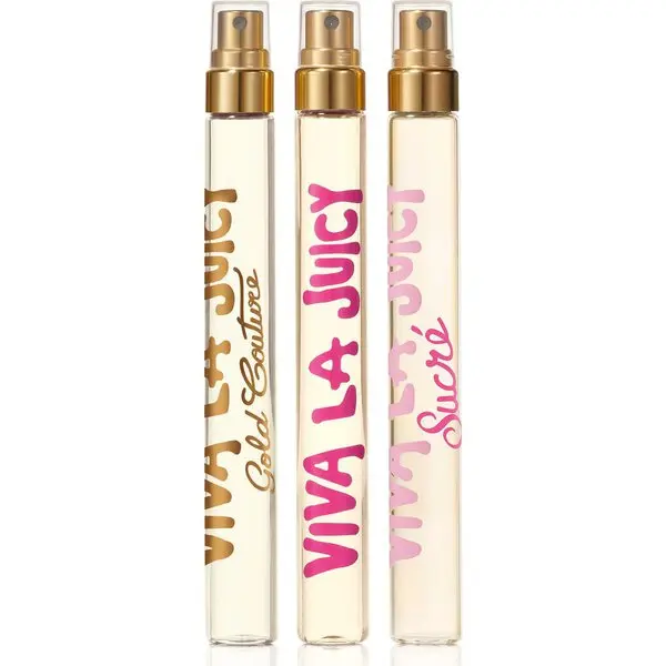Juicy Couture Viva La Juicy Travel Spray Trio $96 Value - No Color