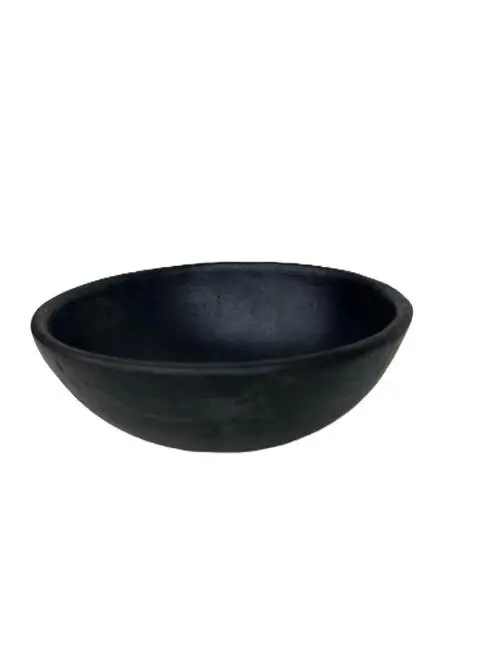 NIMMIT Longpi Stone Pottery Handmade Bowl - Black