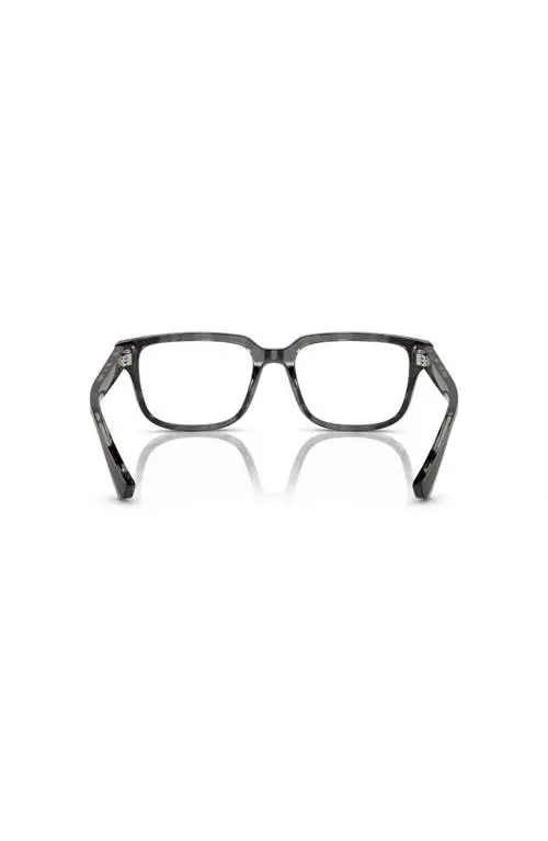 Dolce & Gabbana 54mm Square Optical Glasses - Black