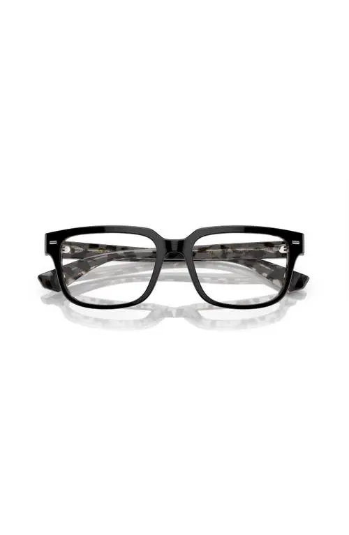 Dolce & Gabbana 54mm Square Optical Glasses - Black