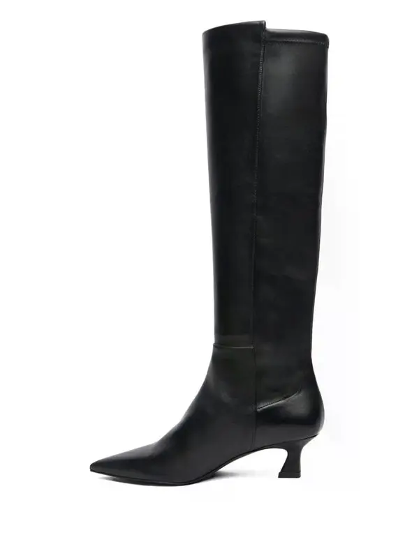 STUART WEITZMAN 5050 Vinnie Sculptural-heel Boots