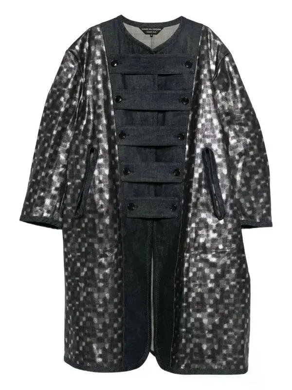 Comme Des Garçons Buttoned Panelled Coat