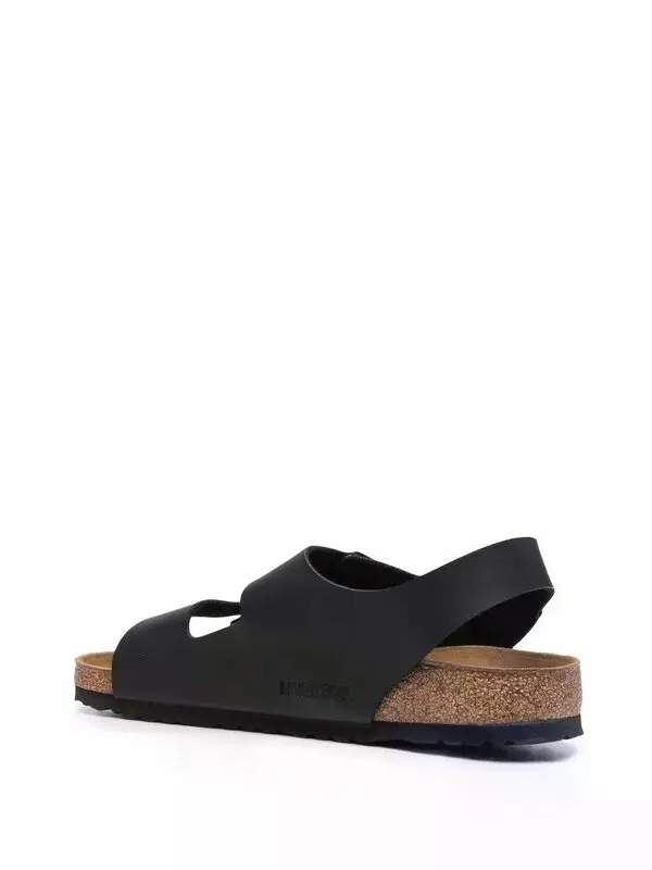BIRKENSTOCK Milano Double-strap Sandals - Black